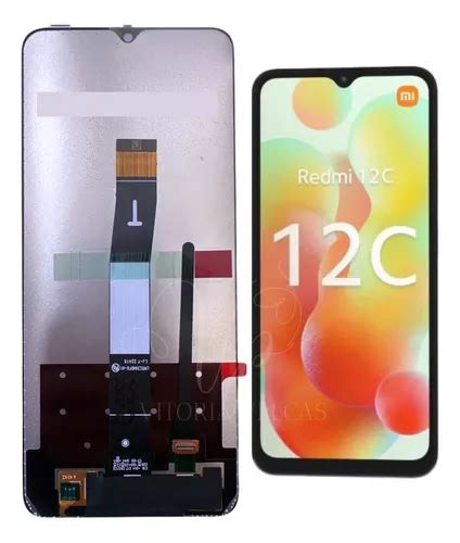 Tela Frontal Display Touch Compat Vel Redmi C Original