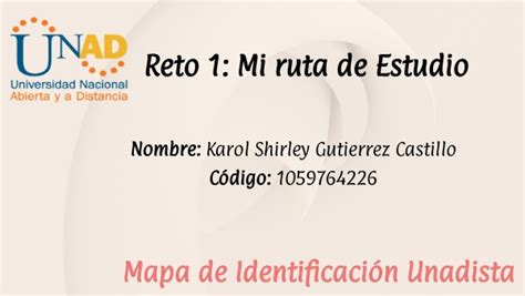 Reto 1 Mi Ruta De Estudio