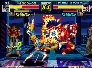 Screenshot Of Kizuna Encounter Super Tag Battle Neo Geo