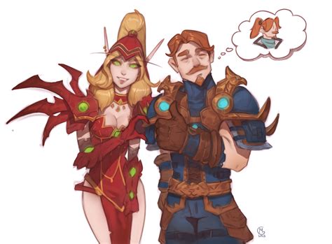 Do You Remember How Valeera Flirted With Mathias Shaw In BFA Art By