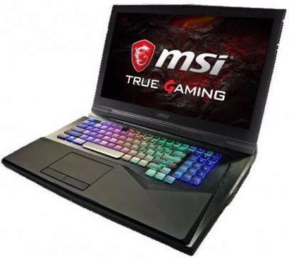 MSI Debuts Monster GT75VR Titan Gaming Notebook NotebookCheck Net News