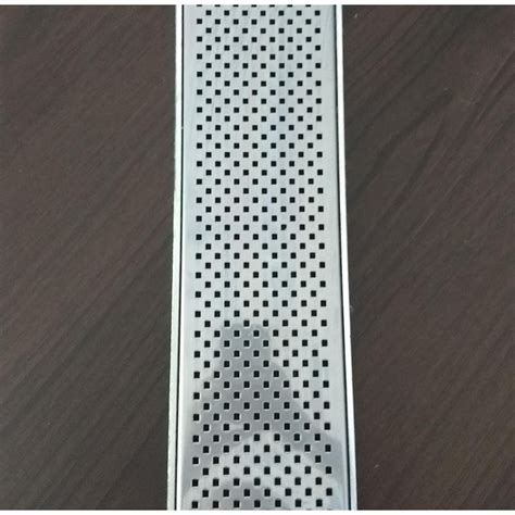 Ralo Grelha Linear Perfurada Em Inox Cm X Cm Gua Pluvial No Shoptime