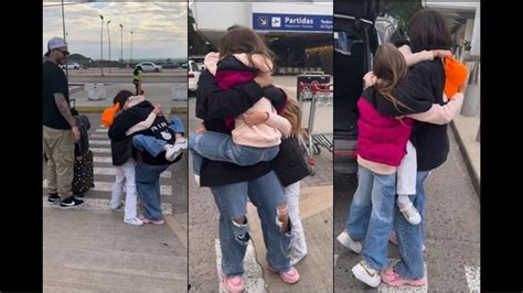 Mauro quedó pintado así fue el emotivo reencuentro de Wanda Nara con
