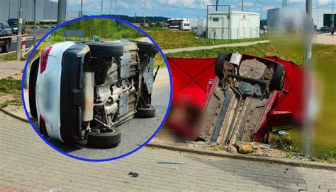 Mr Gowo Koszmarny Wypadek Na Obwodnicy Zgin A Pasa Erka Fiata