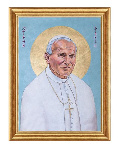 Wi Ty Jan Pawe Ii Obraz Religijny Na P Tnie