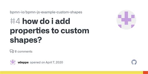 How Do I Add Properties To Custom Shapes Issue Bpmn Io Bpmn Js