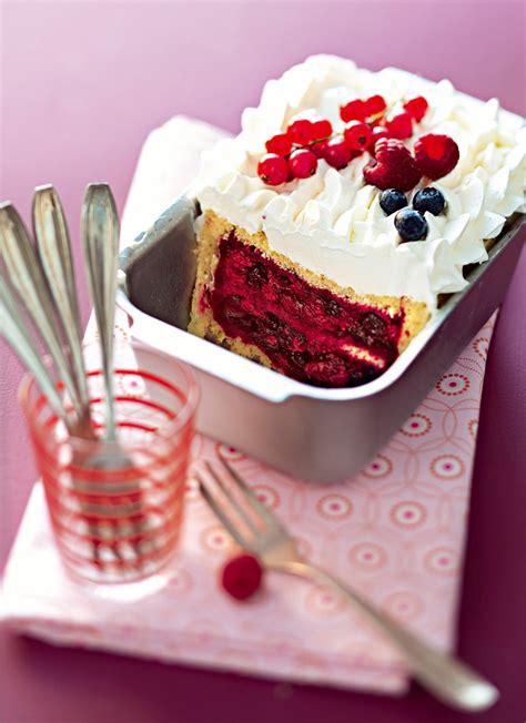Recette Cake Brioch Aux Fruits Rouges Sans Four Marie Claire
