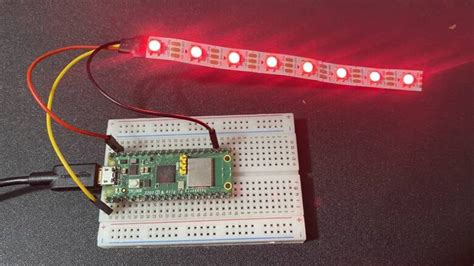 Iot Rgb Led Strip Control With Raspberry Pi Pico W