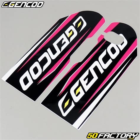 Kit déco gencod sherco se et sm 2013 à 2016 rose pièce moto 50cc