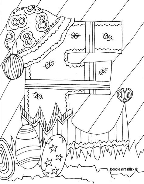 Doodle Art Alley Letter Clip Art Library