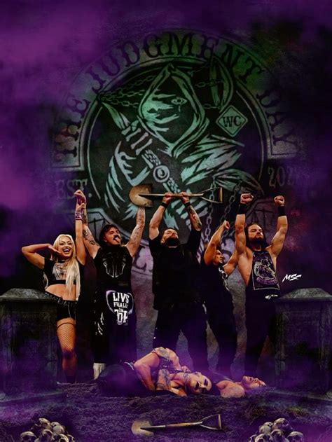 Liv Morgan Dominik Mysterio Finn Balór JD McDonagh Carlito layed out
