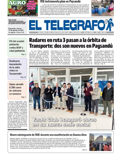 Edición 11 08 2023 Diario El Telégrafo