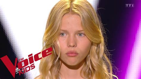 Barbara Pravi Voilà Lucie The Voice Kids France 2023 Super