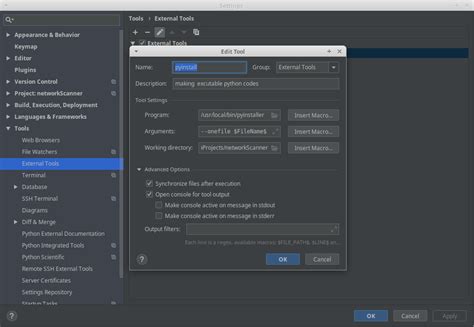 Как установить pyinstaller в pycharm