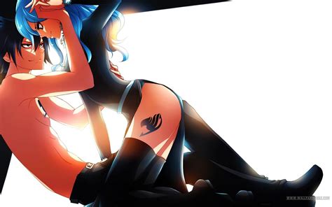Wallpaper Anime Fairy Tail Thigh Highs Lockser Juvia Fullbuster
