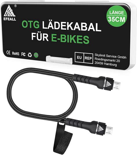 EBike Micro USB Ladekabel für Bosch Intuvia Kiox Nyon alt Tacho
