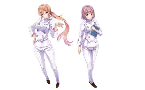 Shokugeki No Soma Erina And Hisako Hd Wallpaper