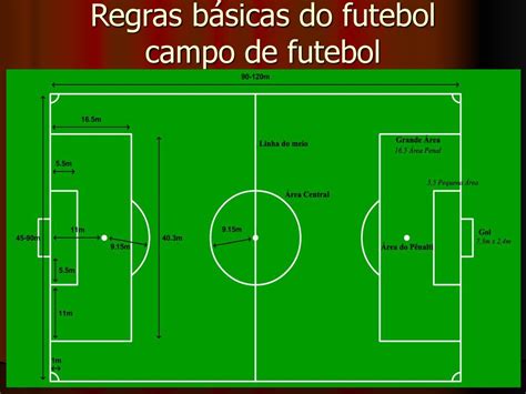 A história do futebol e suas regras básicas ppt carregar