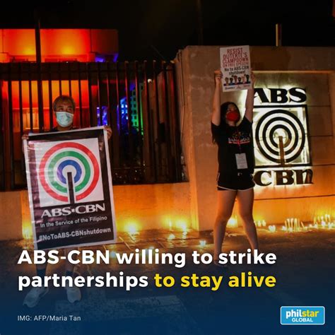 Philstar On Twitter ABS CBN IS WILLING TO WORK WITH ANY PARTNER