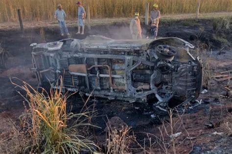 MidiaNews Três morrem em acidente na MT 244 dois foram carbonizados
