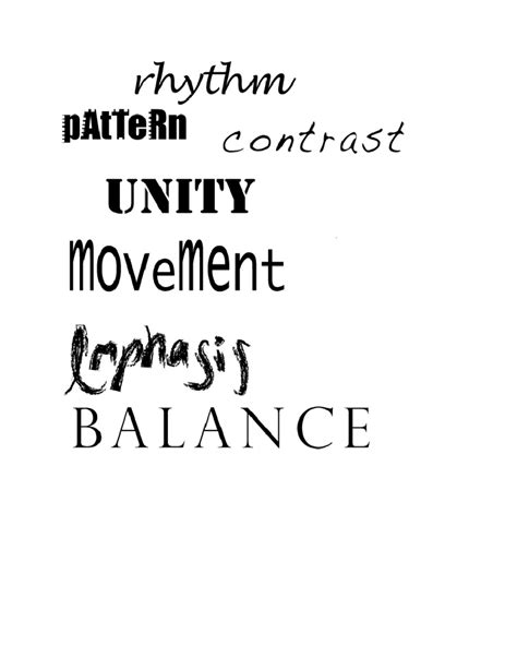 Elements Of Design Cheat Sheet Arts Studocu