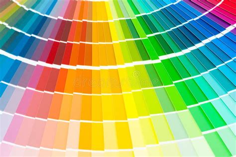 Paleta De Cores Guia Da Cor Amostras Da Pintura Catálogo Da Cor
