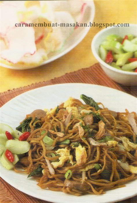 Resep Cara Membuat Mie Goreng Tek Tek Cara Membuat Masakan