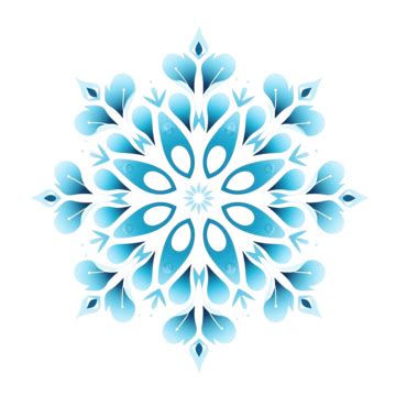 Cute Snowflake Illustration Snowflake Snow Winter PNG Transparent