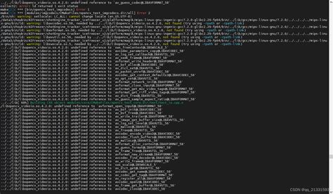 OpenCV FFmpeg交叉编译 opencv交叉编译 ffmpeg CSDN博客