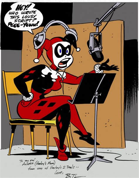 Bruce Timm Harley By Tomas M Batman Comic Books Dc Comics Batman Dc