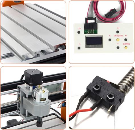 Rattmmotor Upgrade Pro Cnc Wood Router Machine Kit Axis Grbl Diy