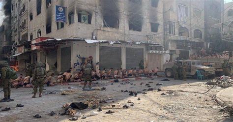 Israeli Images Showing Palestinian Detainees In Underwear Spark Outrage