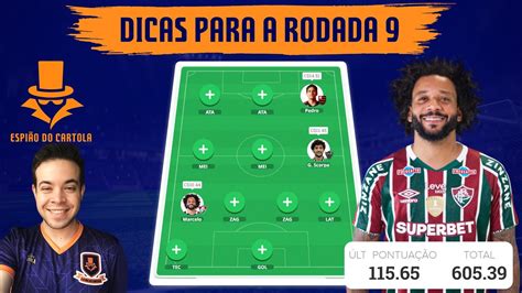 MITAMOS 115 65 PTS E 605 NO ANO DICAS RODADA 9 CARTOLA FC 2024