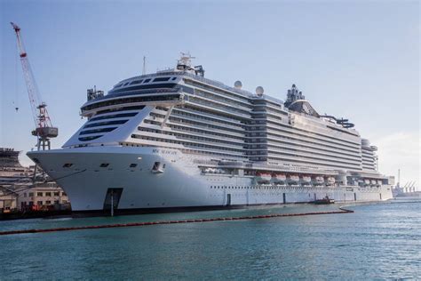 Largest Italian Built Cruise Ship Delivered To Msc