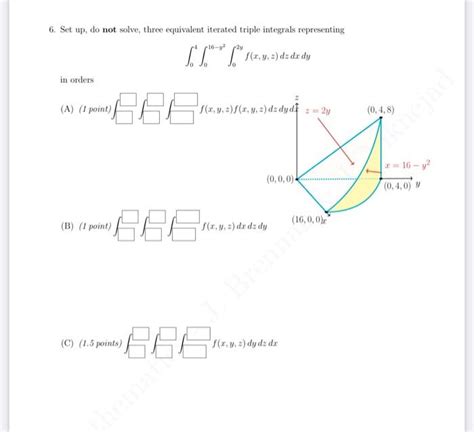 solved 6 set up do not solve three equivalent iterated
