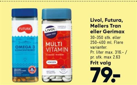 Livol Multi Vitaminer Tilbud Hos Bilka
