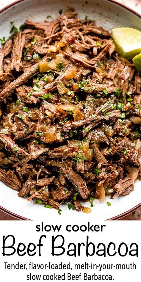 Slow Cooker Beef Barbacoa Recipe Easy Mexican Recipe Artofit