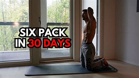 10 MIN SIXPACK WORKOUT ABS IN 30 DAYS CHALLENGE NO EQUIPMENT YouTube