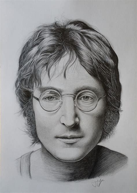 John Lennon Self Portrait Drawing Drawing Rjuuc Edu Np