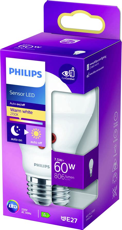 Philips Lighting LED Lamp Energielabel A A E 7 5 W 60 W