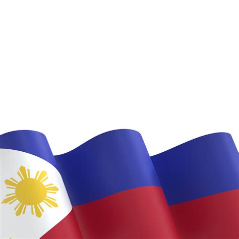 Philippines Flag Design National Independence Day Banner Element