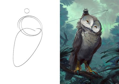 Artists On Twitter Share Amazing Sketch Vs Final Artwork Pics