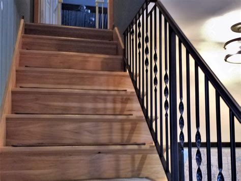 Twisted Wrought Iron Stair Railing Great Lakes Metal Fabrication