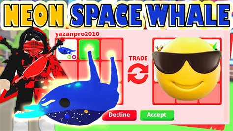 BEST TRADES TRADING NEON SPACE WHALE MAKING WHAT PEOPLE OFFER FOR