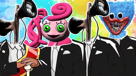 SIREN HEAD VS HUGGY WUGGY VS MOMMY LONG LEGS Coffin Dance S DaftSex HD