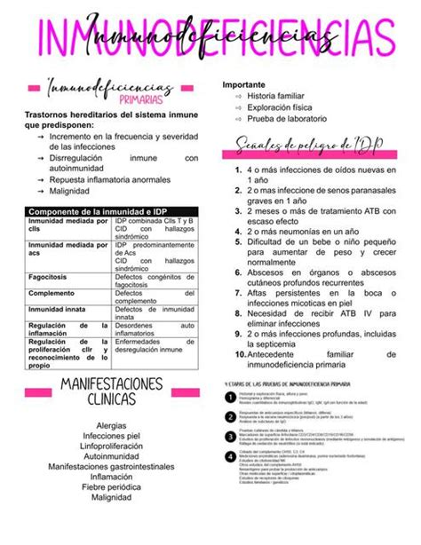 Inmunodeficiencias Ana María Carreño Vásquez uDocz