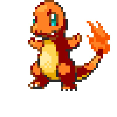 Charmander Pixel Art