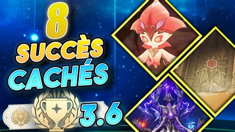 Les 8 Succès Caché de la Mise à jour 3 6 Genshin Impact YouTube