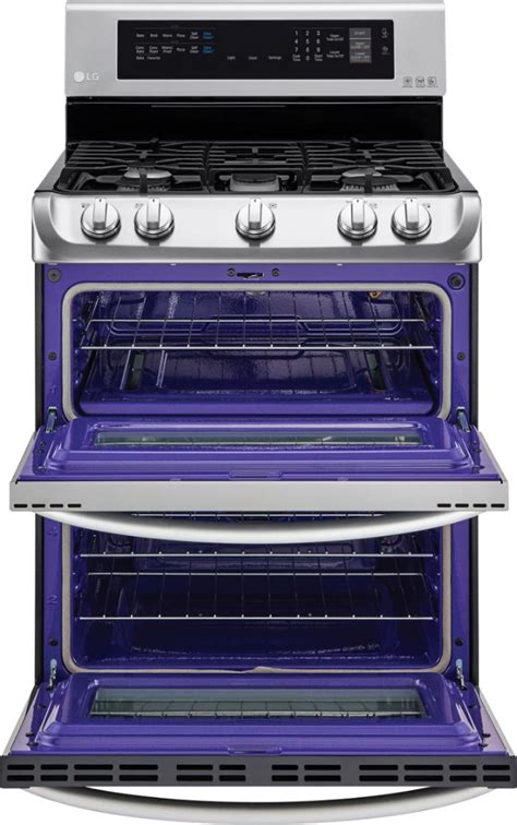 Customer Reviews LG 6 9 Cu Ft Self Cleaning Freestanding Double Oven
