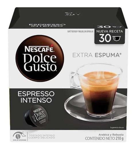 30 Cápsulas De Café Dolce Gusto Sabor Espresso Intenso Meses sin